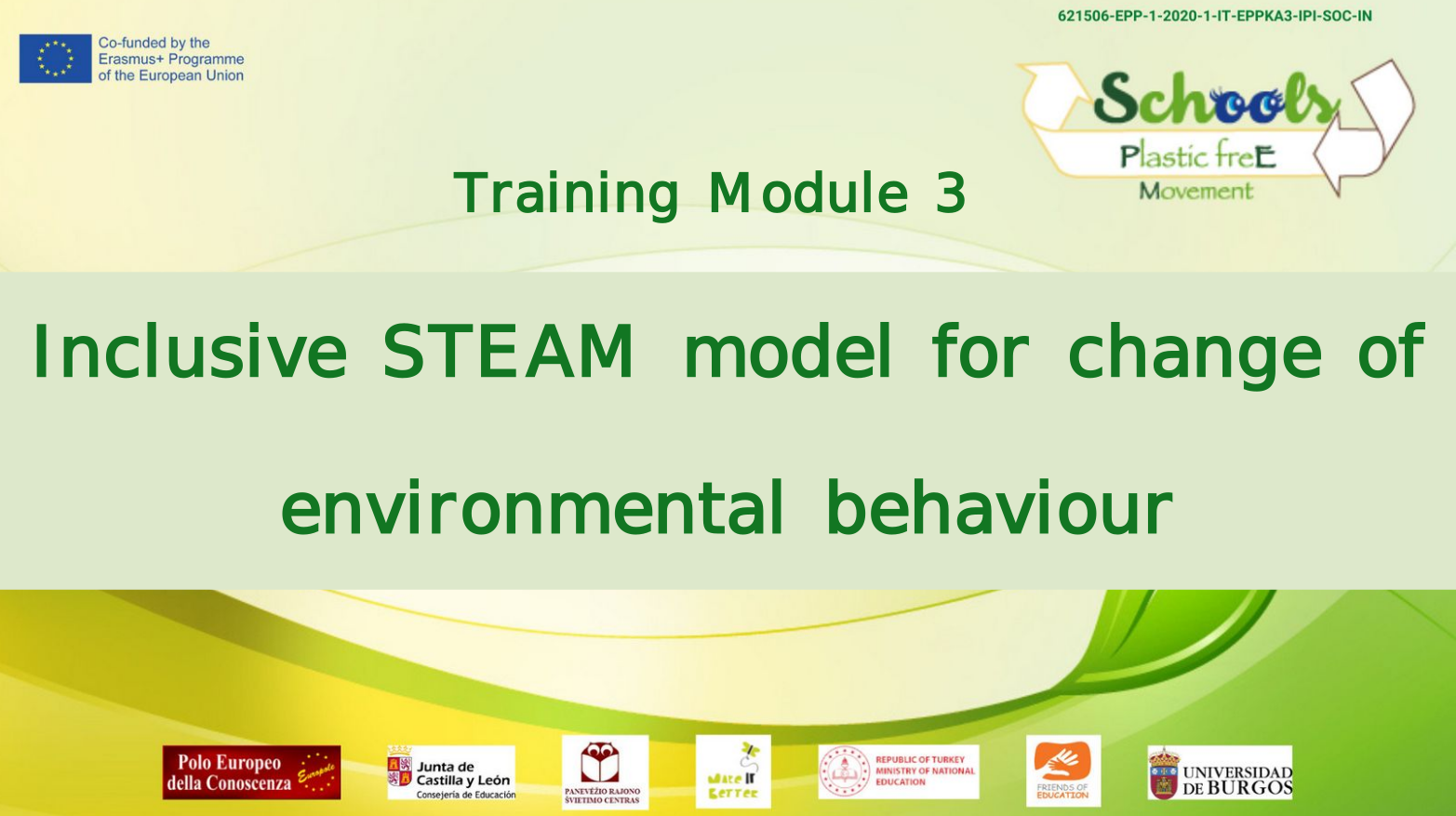 SPEM Training Module 3 Inclusive STEAM Model For Change Of